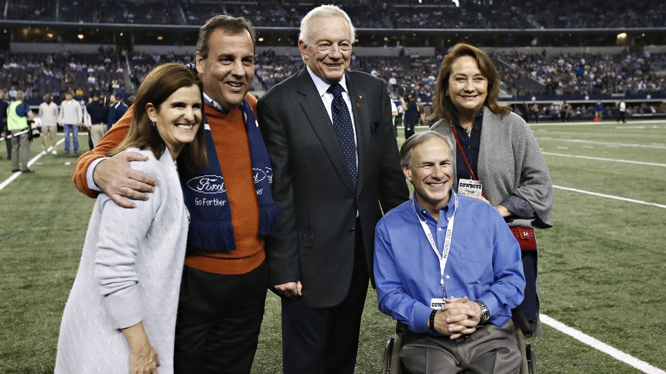 Texas governor compares Cowboys' D to Mexican border - ESPN