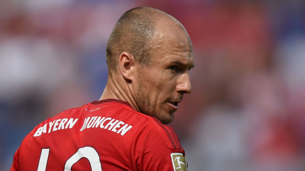 Arjen Robben injury causing Bayern Munich concern - ESPN