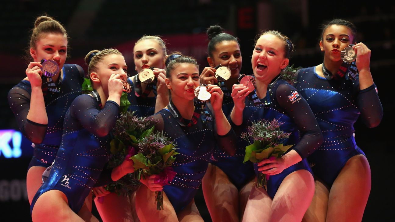 Great Britain gymnasts win historic team bronze at the World ...