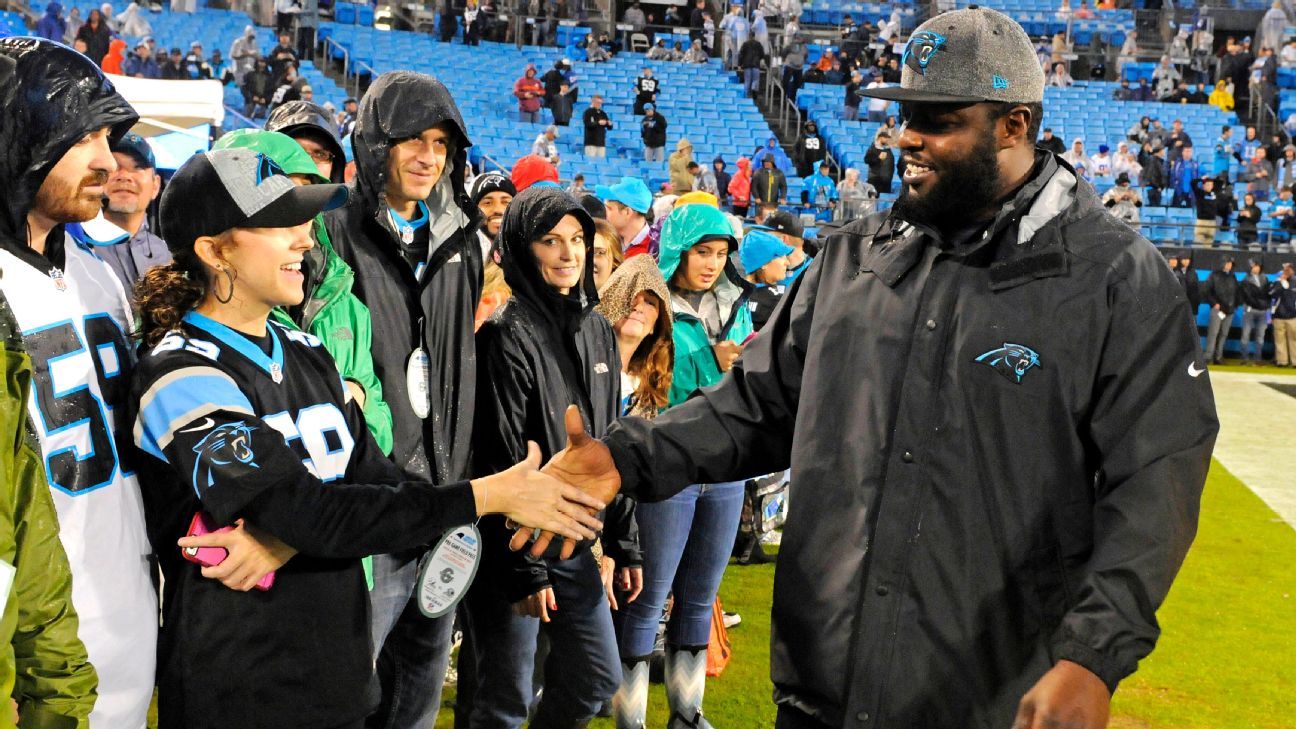 Panthers DE Charles Johnson buys own ticket to Sunday's game vs. Titans ...