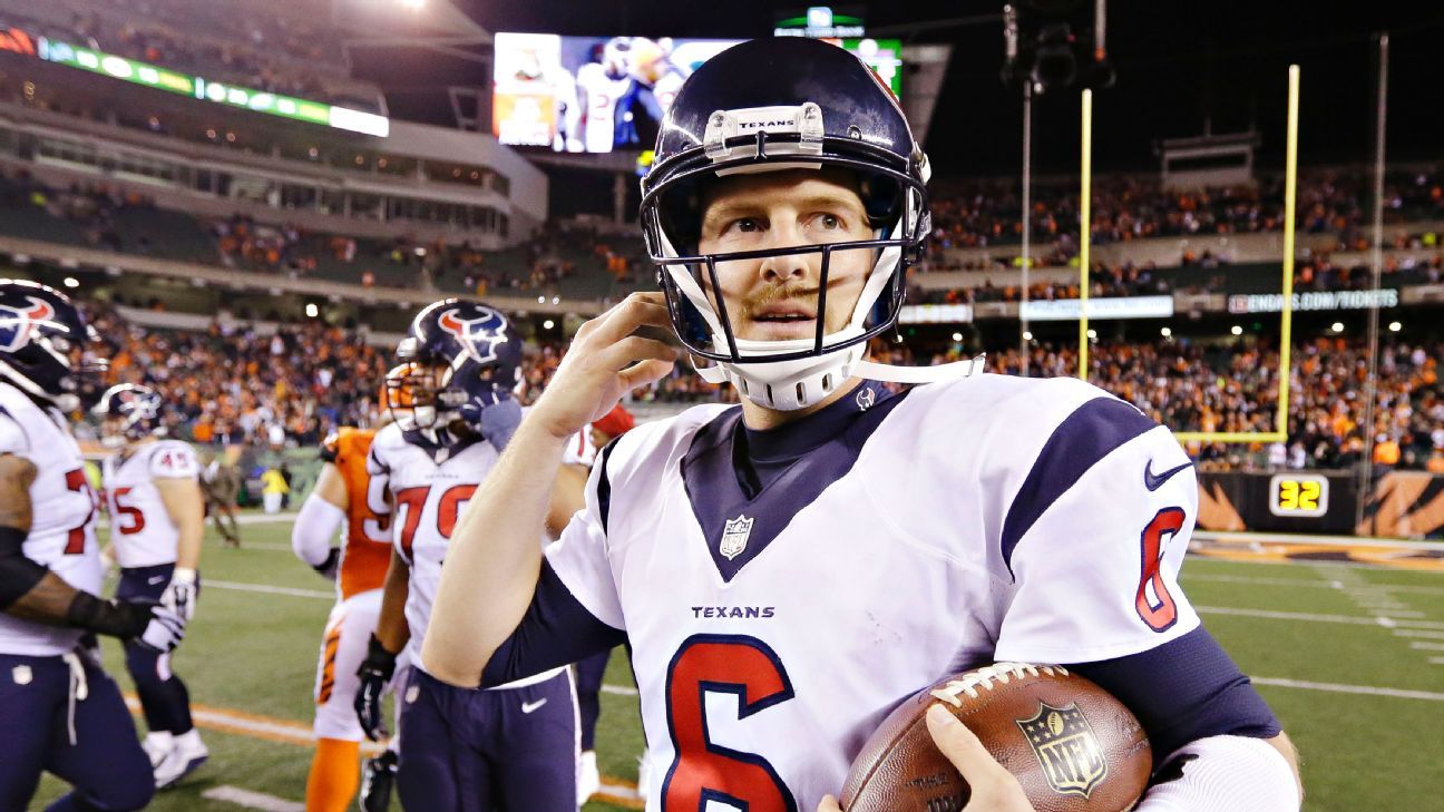 Houston Texans backup quarterback T.J. Yates beats undefeated Bengals ...