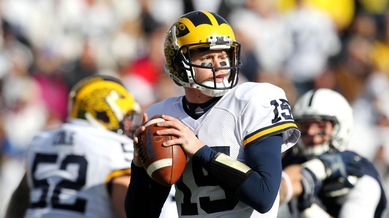 Jake Rudock of Michigan Wolverines should play in bowl despite shoulder ...