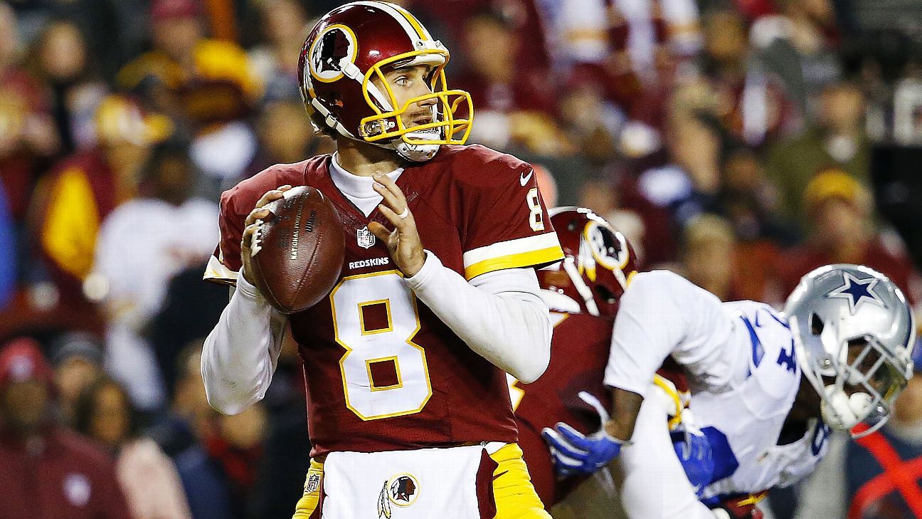 Five numbers that explain Washington Redskins QB Kirk Cousins' roll ...