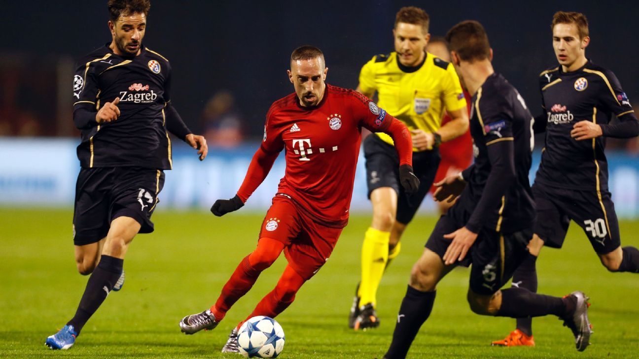 Bayern Munich Franck Ribery out two more months with injury - ESPN