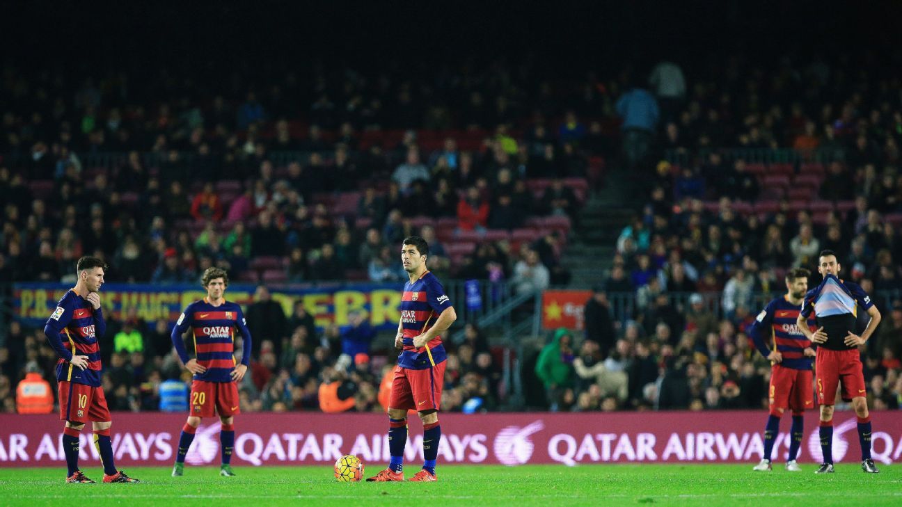 Barcelona struggle again after Deportivo come back to draw - ESPN