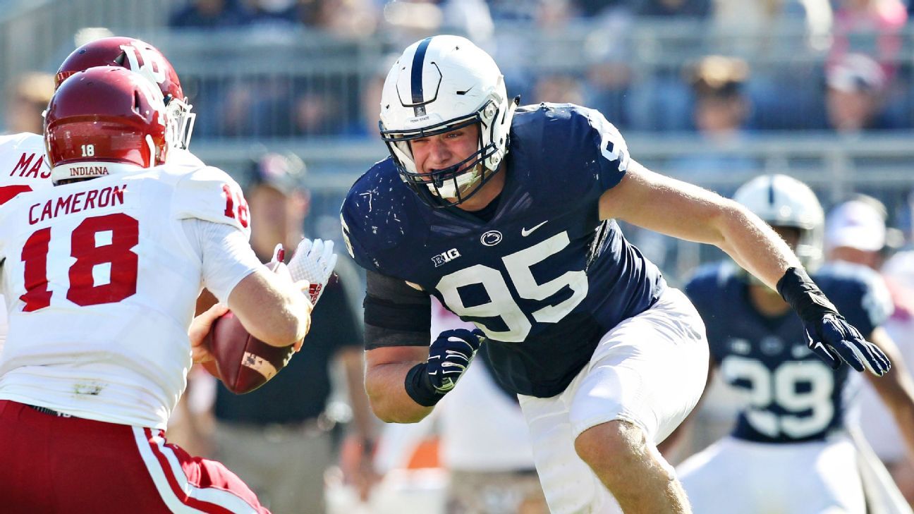 Penn State's Carl Nassib wins Lott IMPACT as most impactful on team - ESPN