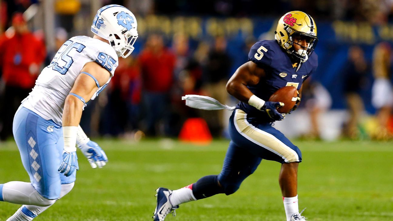 Pittsburgh Panthers running back Chris James plans to transfer - ESPN ...