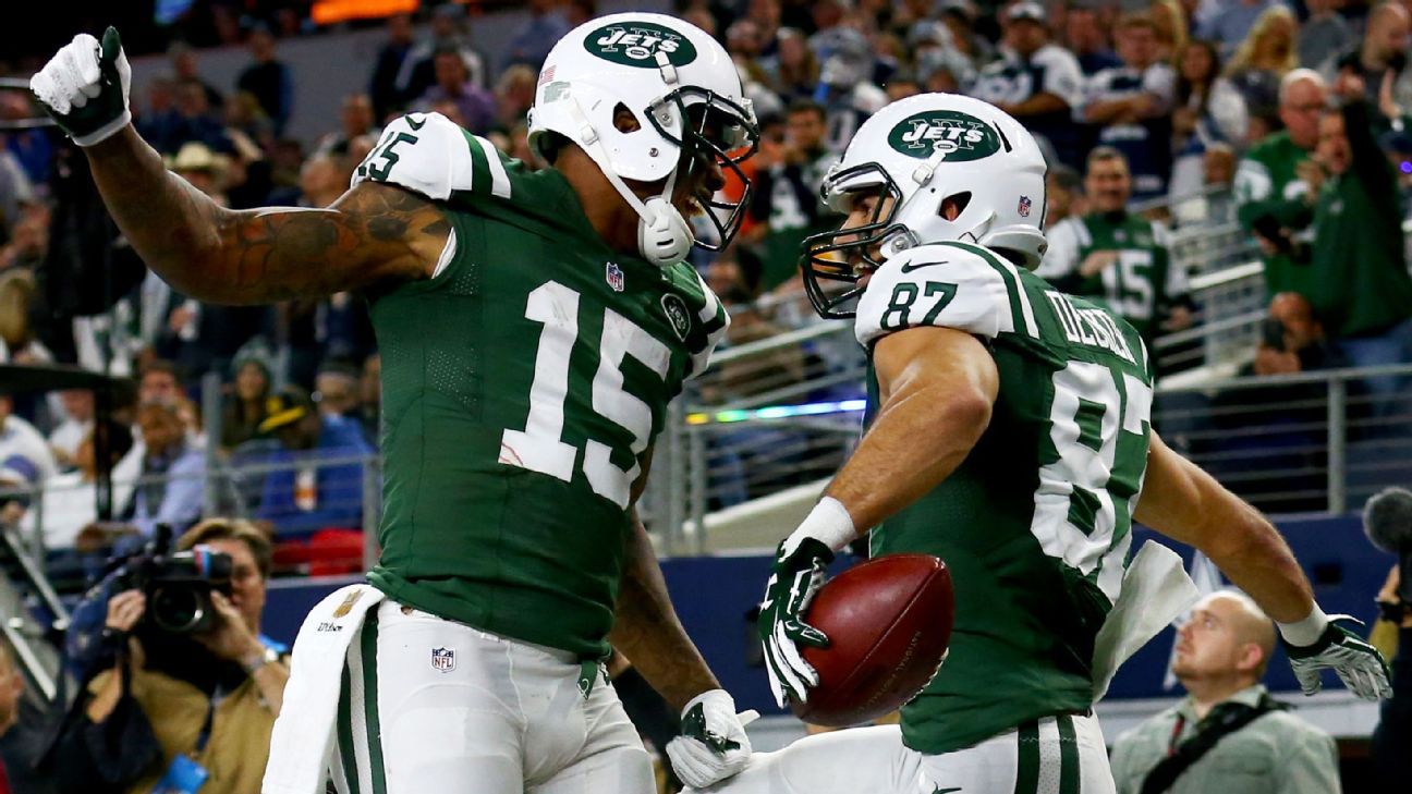 New York Jets' Brandon Marshall, Eric Decker among top fantasy tandems ...