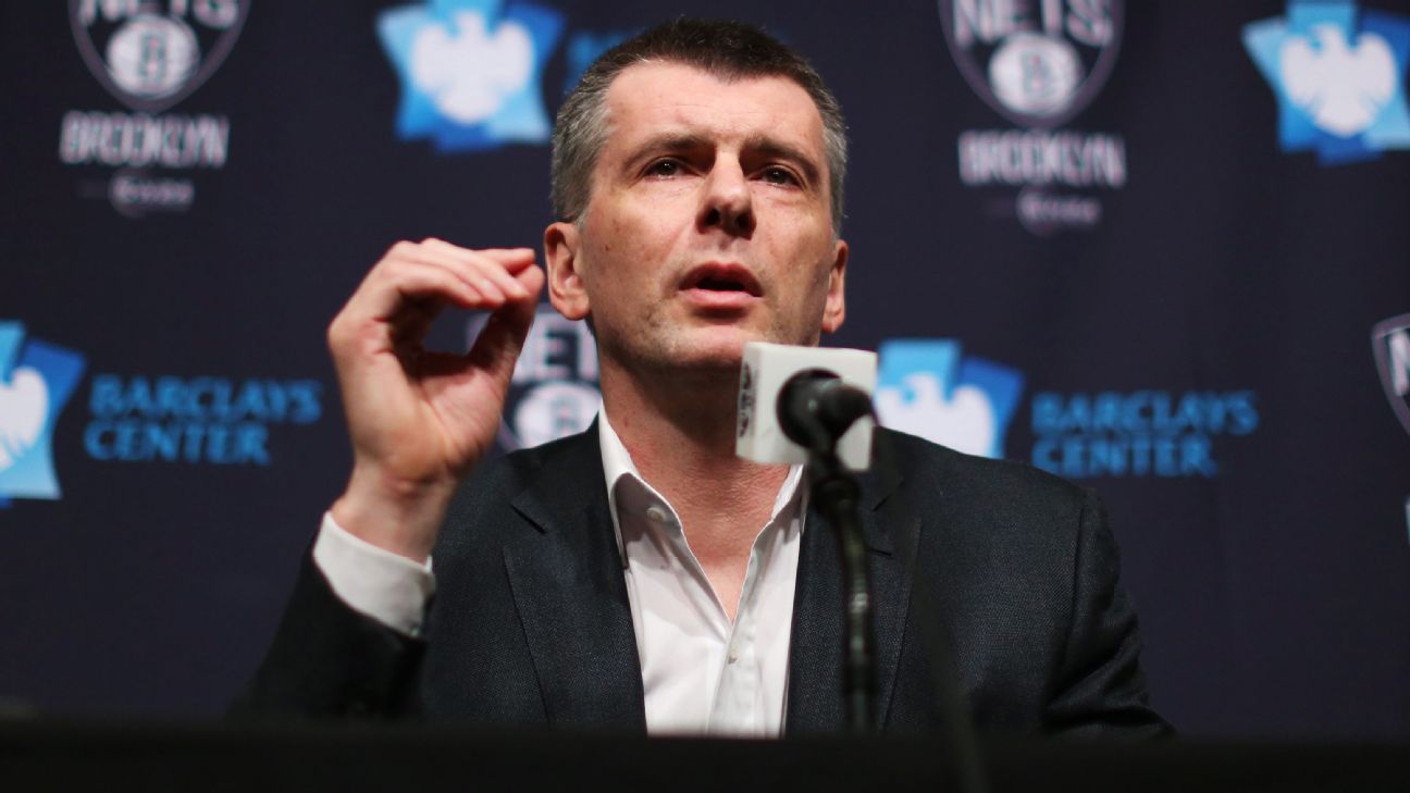 Brooklyn Nets owner Mikhail Prokhorov says he's selling 49 percent ...