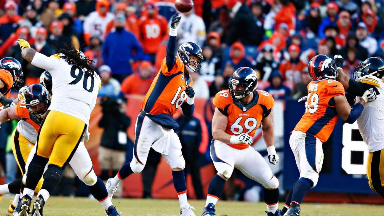 NFL Playoffs: Peyton Manning, Denver Broncos back in AFC title game ...