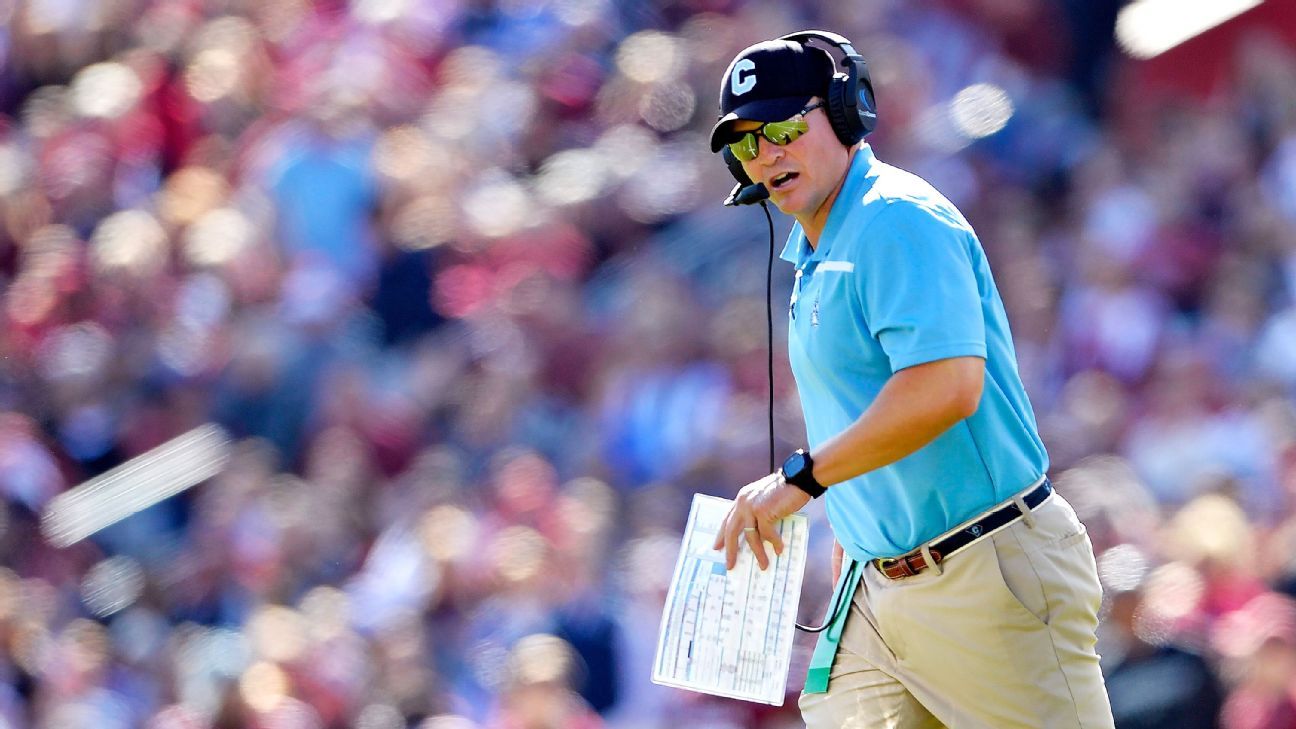 Citadel's new coach is offensive coordinator Brent Thompson - ESPN