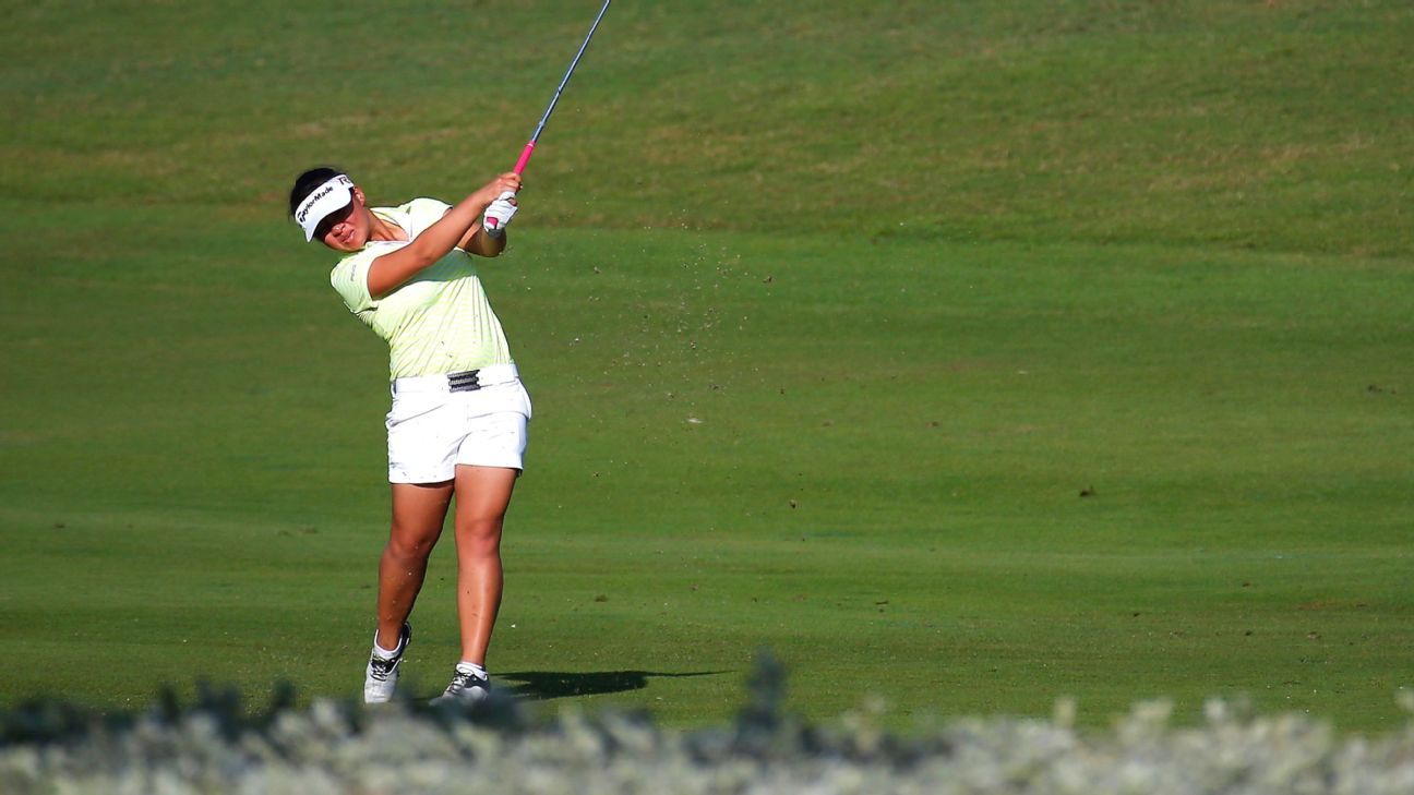 Megan Khang, 18, takes share of lead in first event with LPGA card - ESPN