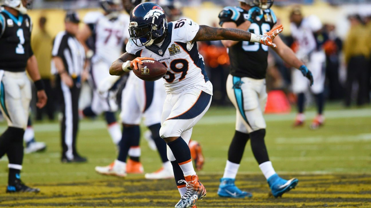 LB Danny Trevathan agrees to join Bears on four-year deal - ESPN