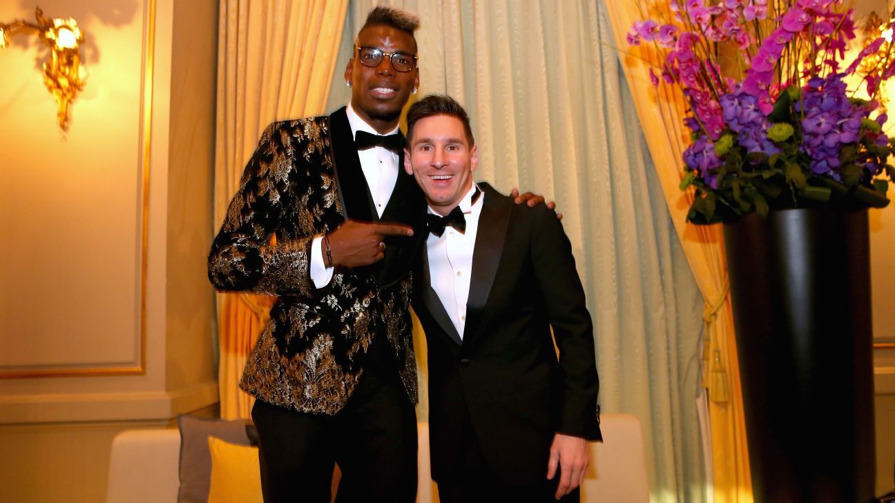 Juventus' Paul Pogba: Lionel Messi came to give me advice at Ballon d ...