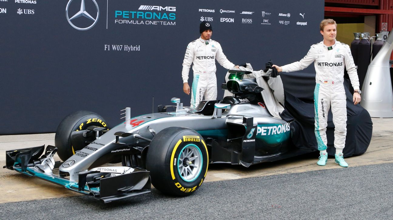 Mercedes takes covers off W07 - ESPN
