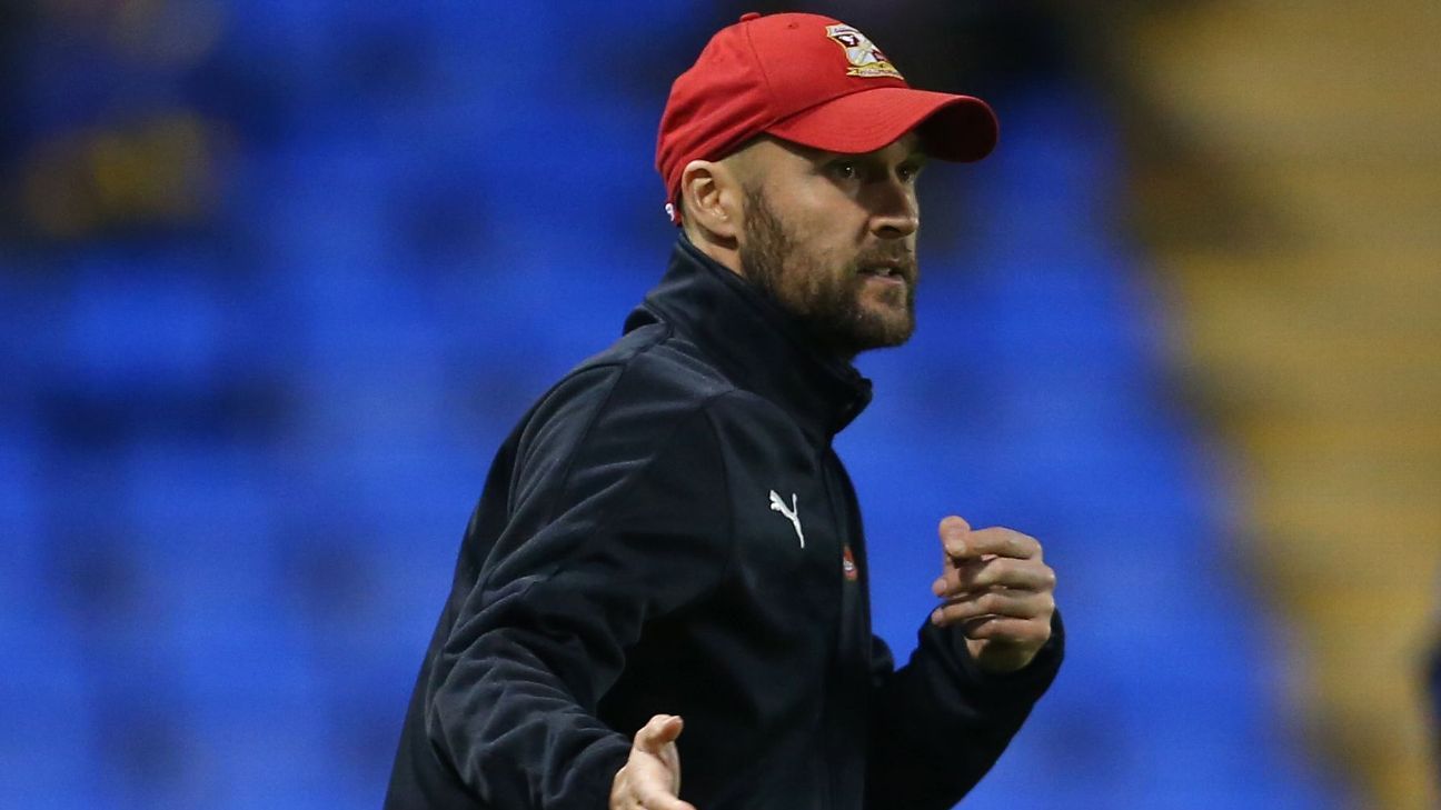 Luke Williams appointed new Swindon manager - ESPN