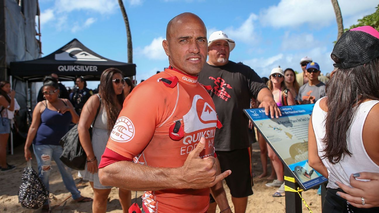 World champion Kelly Slater out for six weeks with broken foot - ESPN