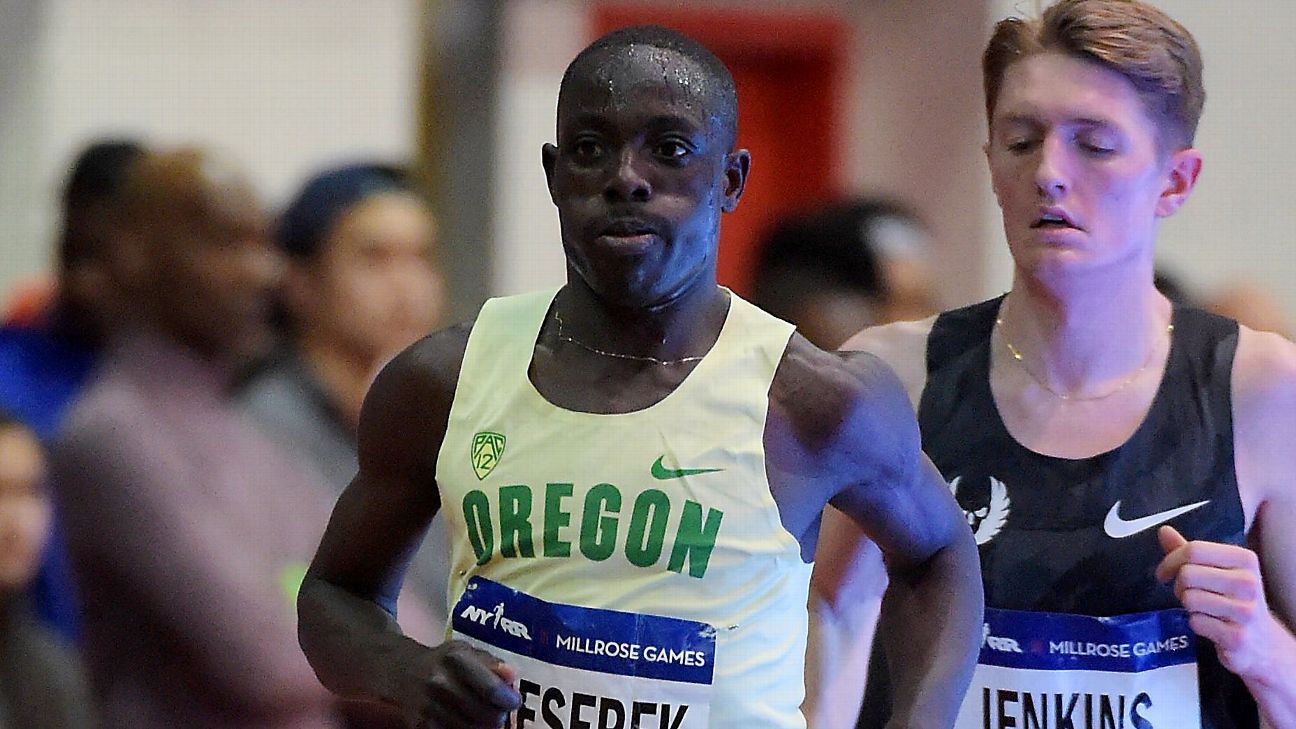 Oregon Ducks sweep NCAA indoor track and field championships - ESPN