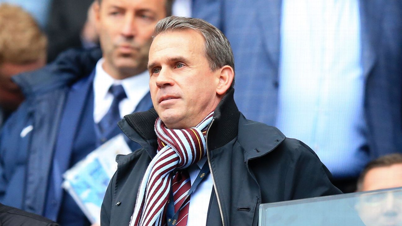 Tom Fox steps down from position as Aston Villa chief executive - ESPN