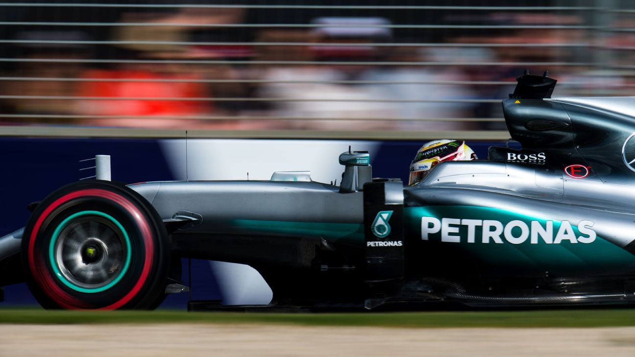 F1 finds half of 2017's five-second target at 2016 Australian GP - ESPN