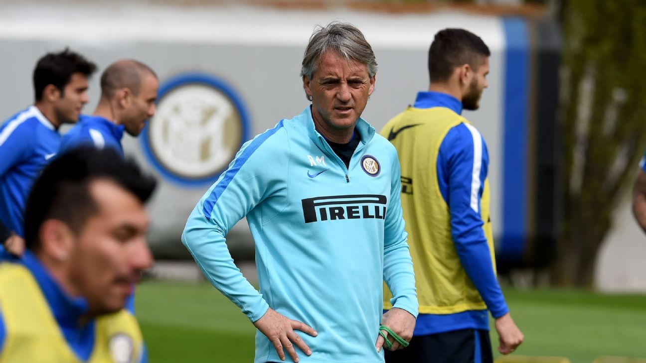 Inter Roberto Mancini We'll give everything to get into UCL - ESPN
