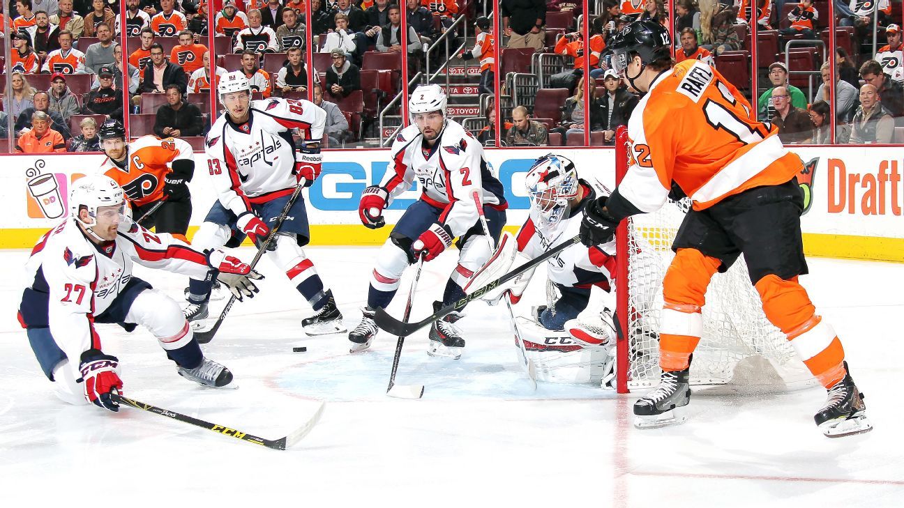 W2W4: Philadelphia Flyers vs. Washington Capitals, Game 1 - ESPN ...
