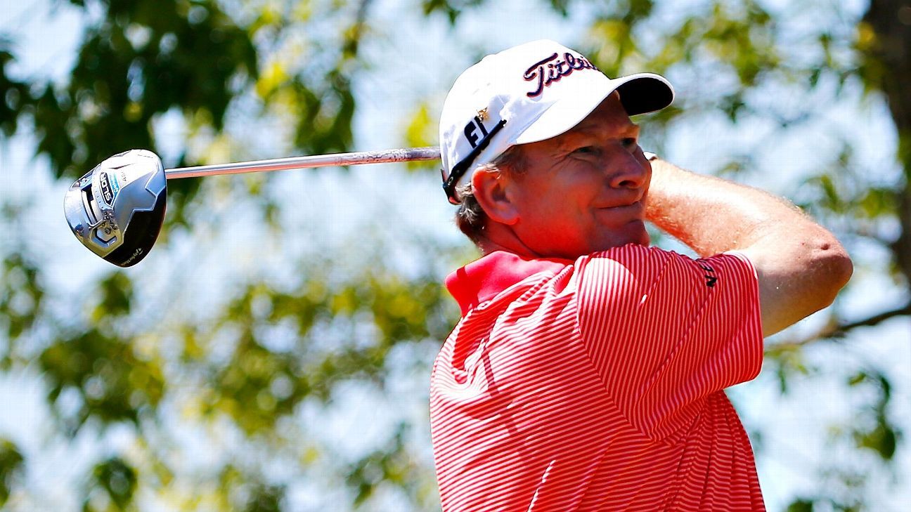 Woody Austin overcomes Wes Short Jr. in Champions event playoff - ESPN