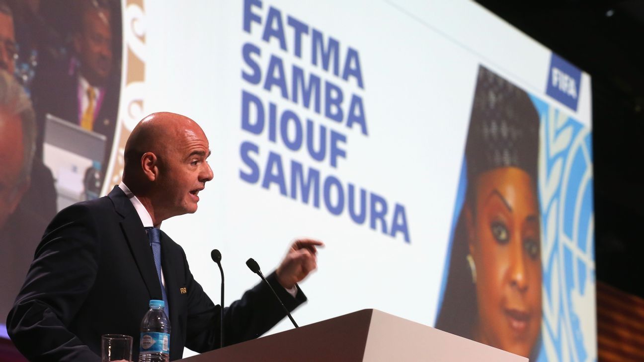 FIFA appoint Fatma Samoura as first female secretary general - ESPN