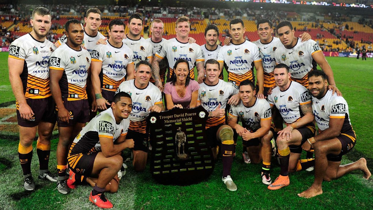 Brisbane Broncos thrash Manly Sea Eagles to win Trooper David Pearce ...
