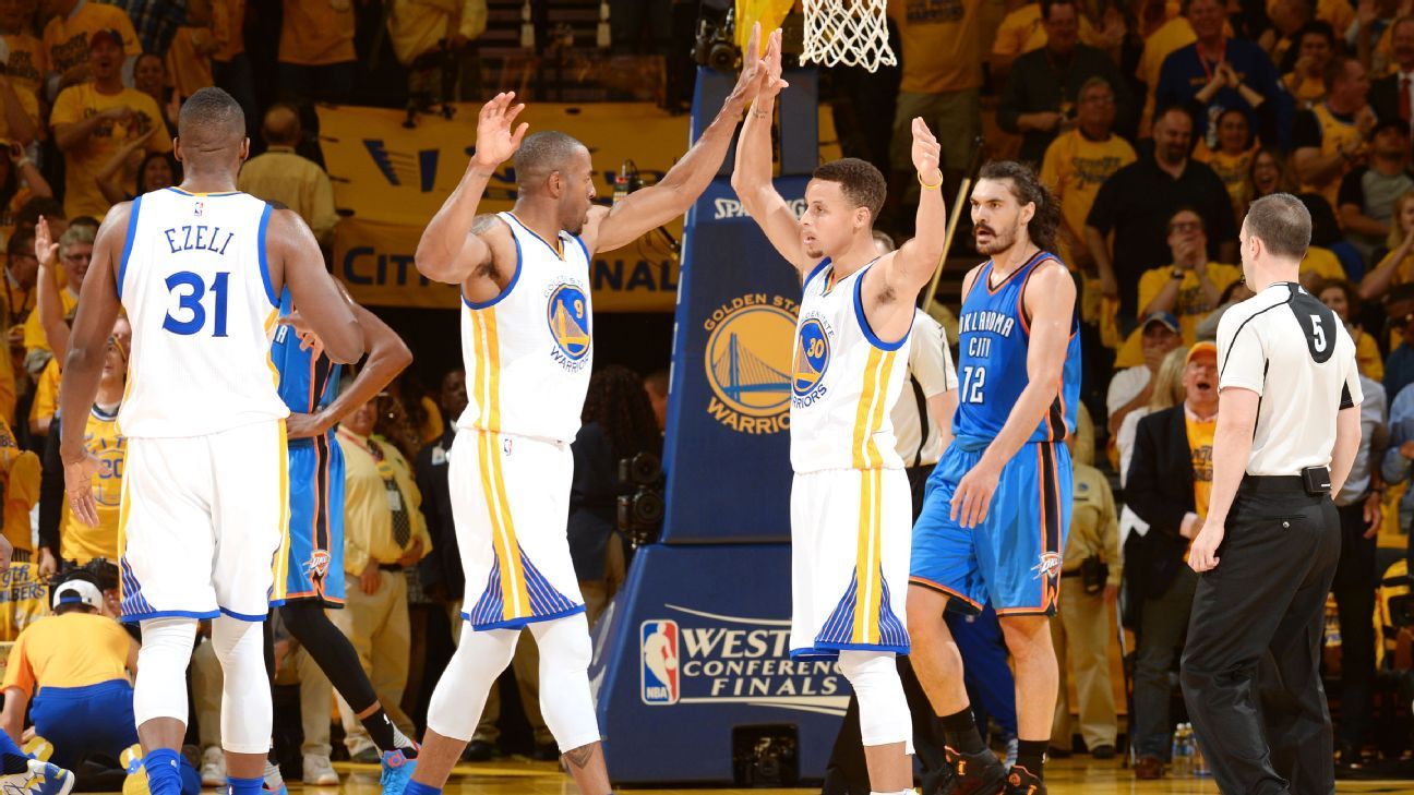 Steph Curry goes supernova, Warriors shine in Game 2 - ESPN - Golden ...