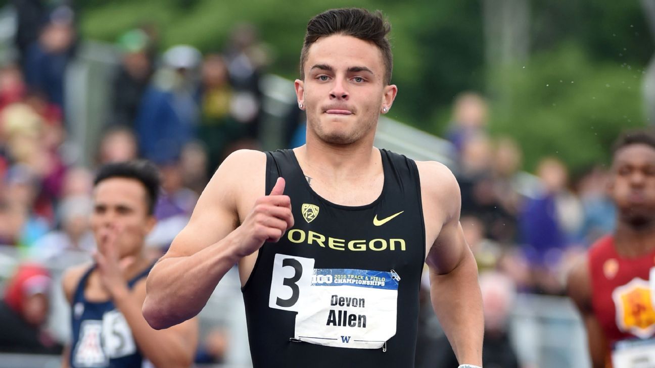 Devon Allen wins 110-meter hurdles to earn trip to Summer Olympics - ESPN