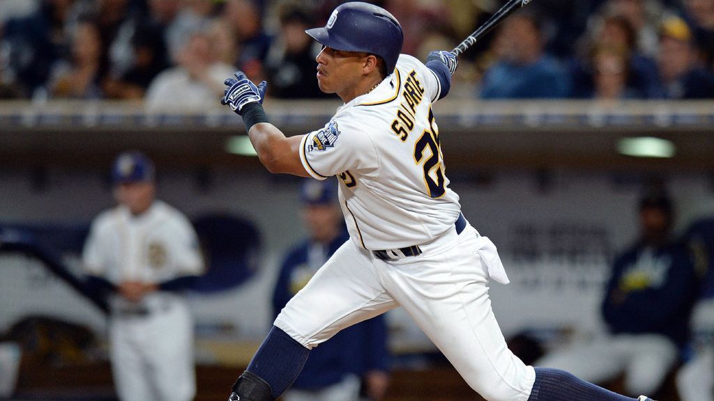 Padres infielder Yangervis Solarte wins Tony Conigliaro Award - ESPN