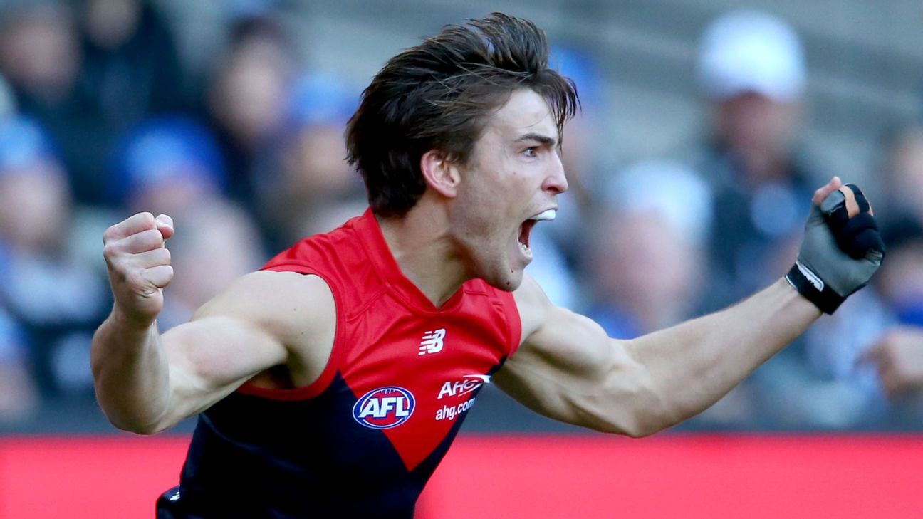 Melbourne Demons midfielder Jack Viney claims thrilling best and ...