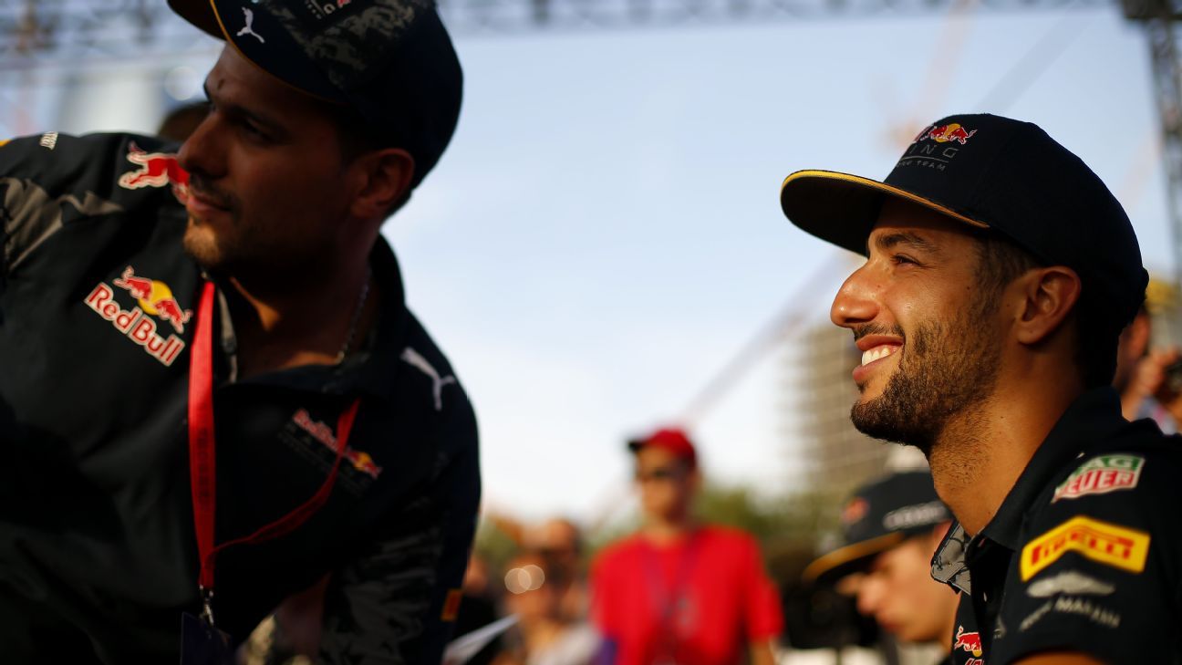 Daniel Ricciardo happy to have Red Bull deal made public - ESPN