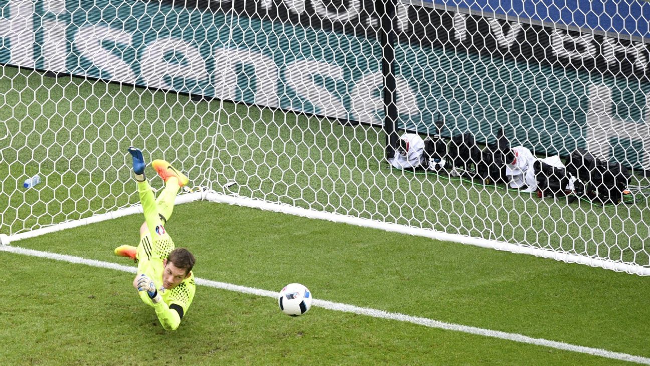 Michael McGovern of Northern Ireland performed a heroic display in goal ...