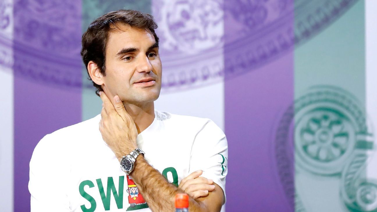 Roger Federer feels healed of back, knee injuries ahead of Wimbledon - ESPN