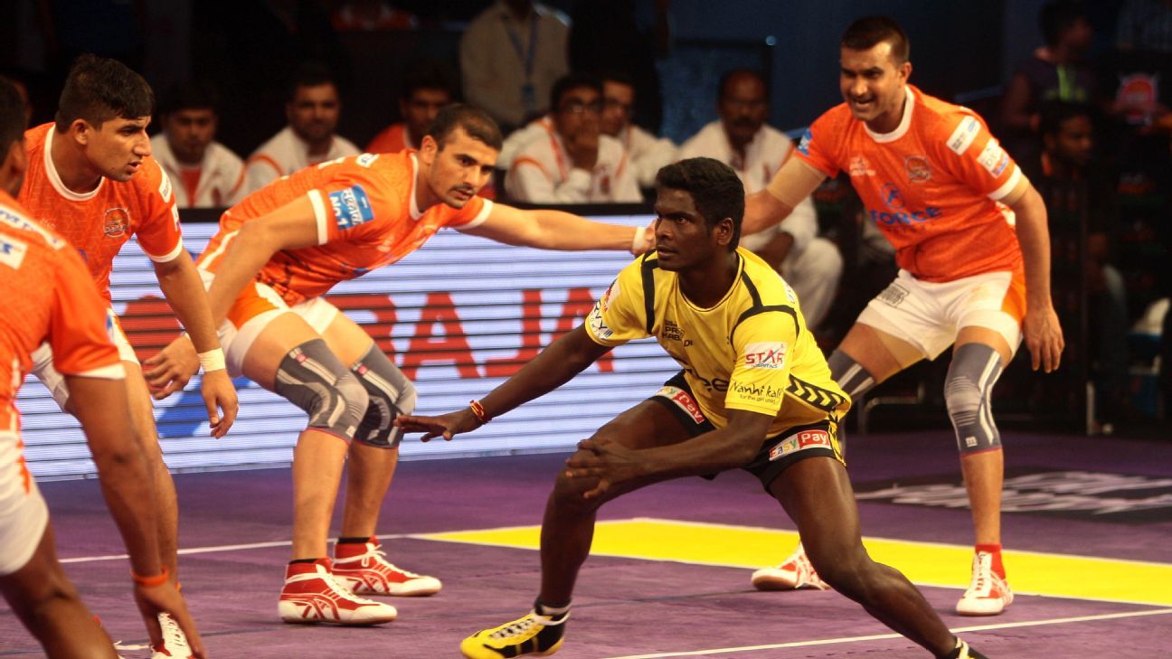 PKL Season 4: Puneri Paltan, U Mumba win opening matches - ESPN