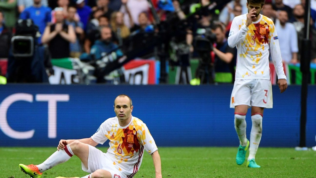 Spain midfielder Andres Iniesta: Italy 'more effective in key moments ...