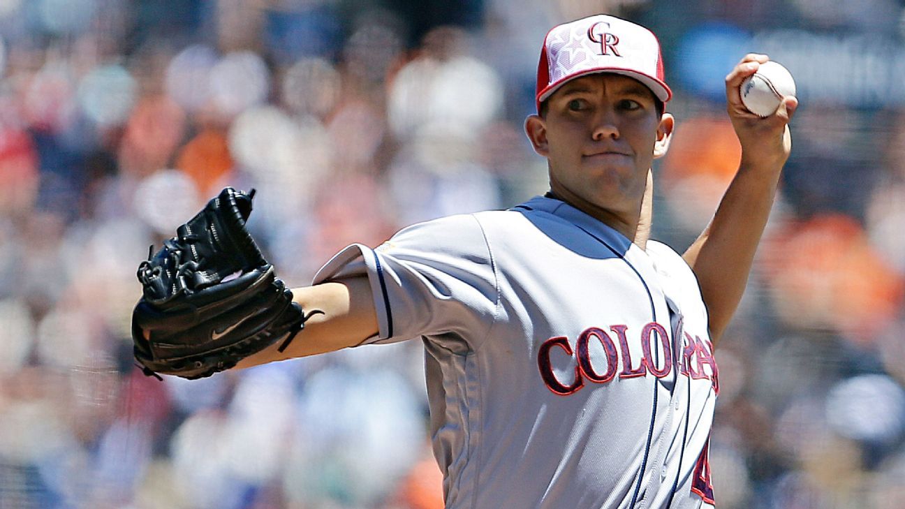 Tyler Anderson leaves Rockies' win over Marlins in second with heart ...