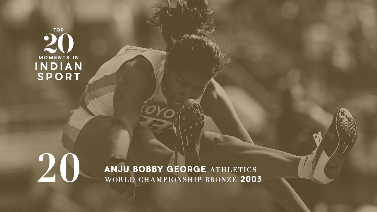 Greatest moments in Indian sport: No. 20. Anju Bobby George wins world ...