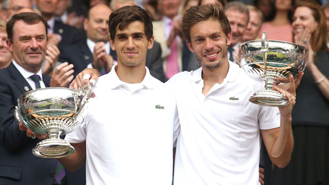 Nicolas Mahut, Pierre-Hugues Herbert win Wimbledon doubles title - ESPN
