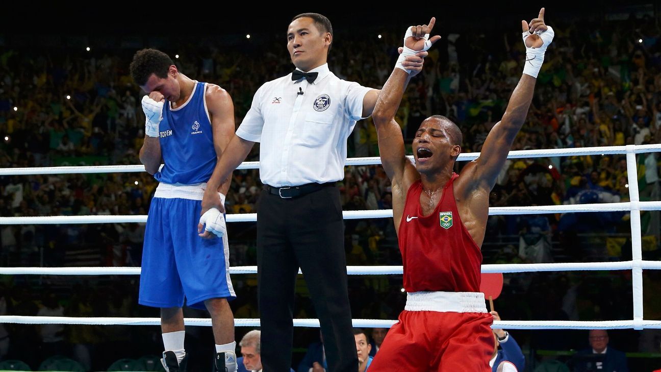 Robson Conceicao wins Brazil's 1st Olympic boxing gold medal - ESPN