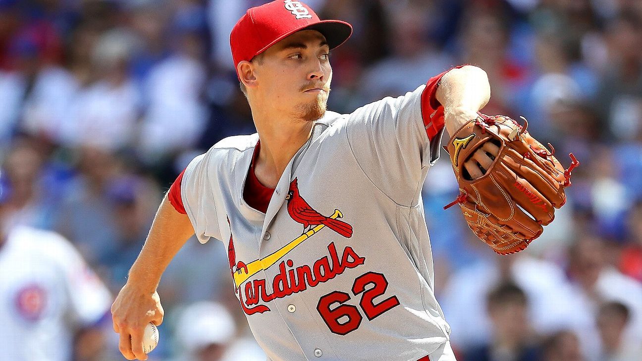 Luke Weaver, another St. Louis Cardinals rookie thrown into the fire ...
