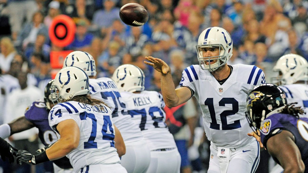 Colts' Andrew Luck looks ready for the regular season after debut ...
