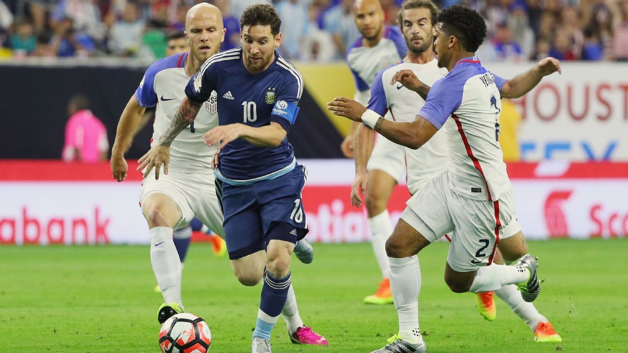 USMNT setting up friendlies against Argentina and Colombia - source - ESPN