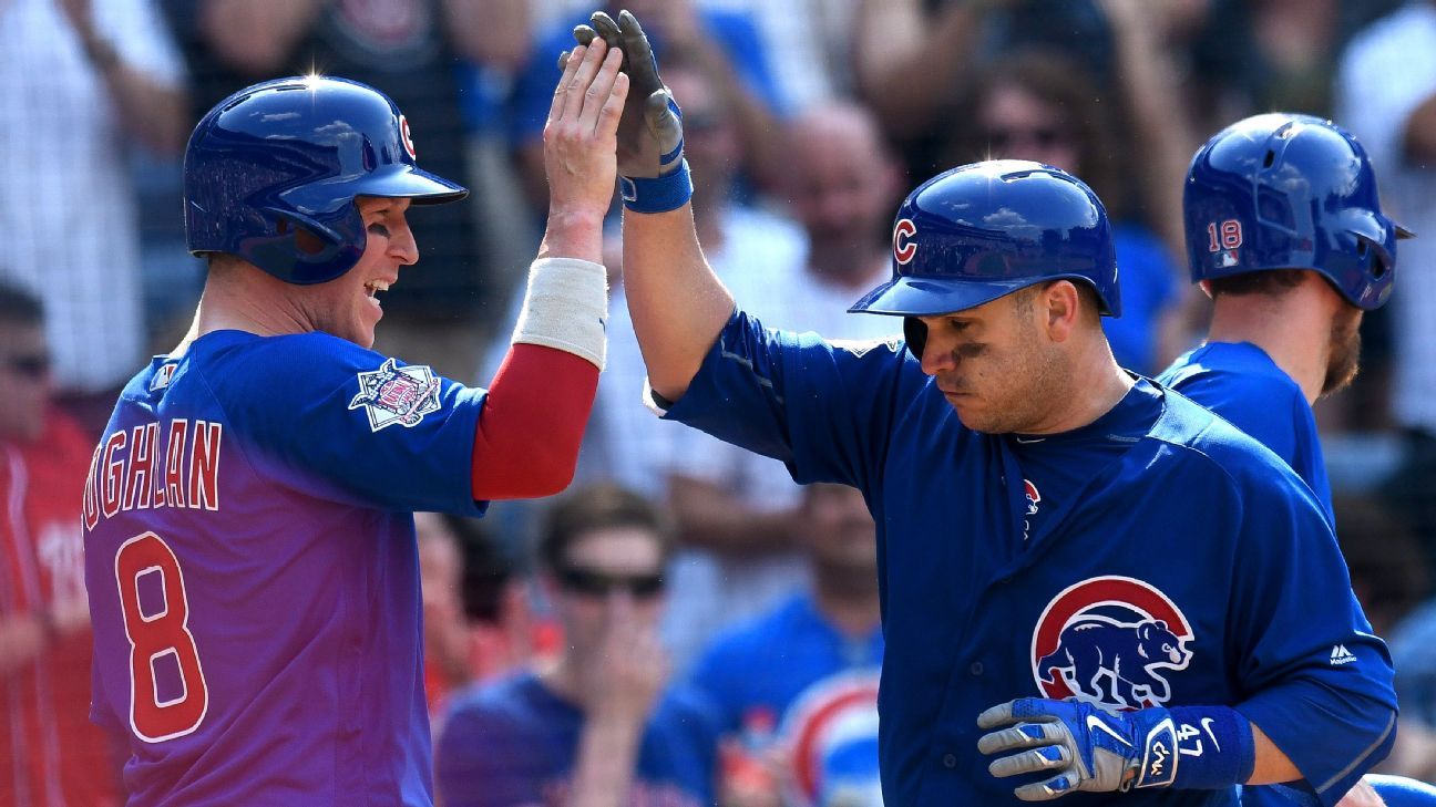 Chicago Cubs' roster juggle underlines value of left-handed bats - ESPN ...