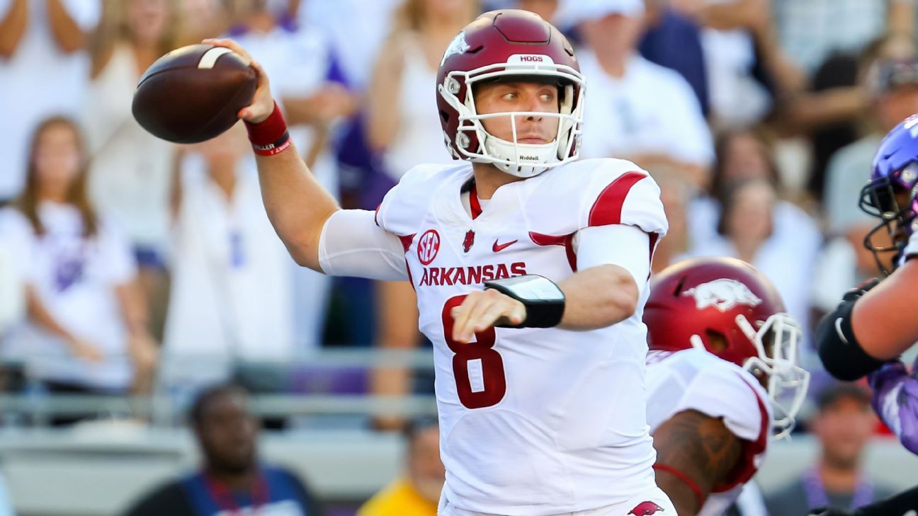 Arkansas Razorbacks QB Austin Allen will shake up Week 10 - ESPN