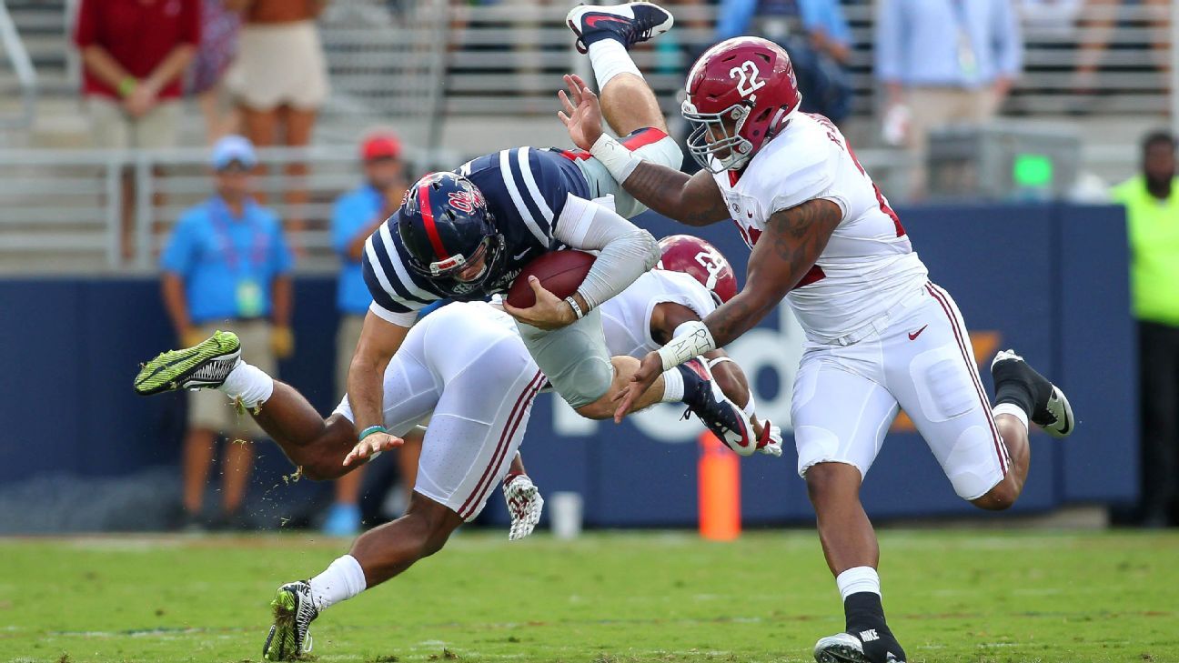 Alabama Crimson Tide prove unbreakable against Ole Miss Rebels - ESPN ...