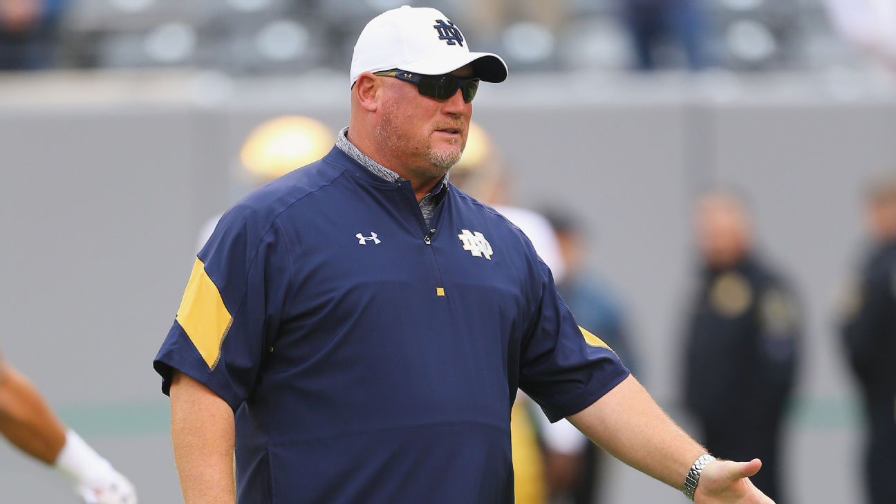 Greg Hudson making presence as Notre Dame defensive coordinator - ESPN ...