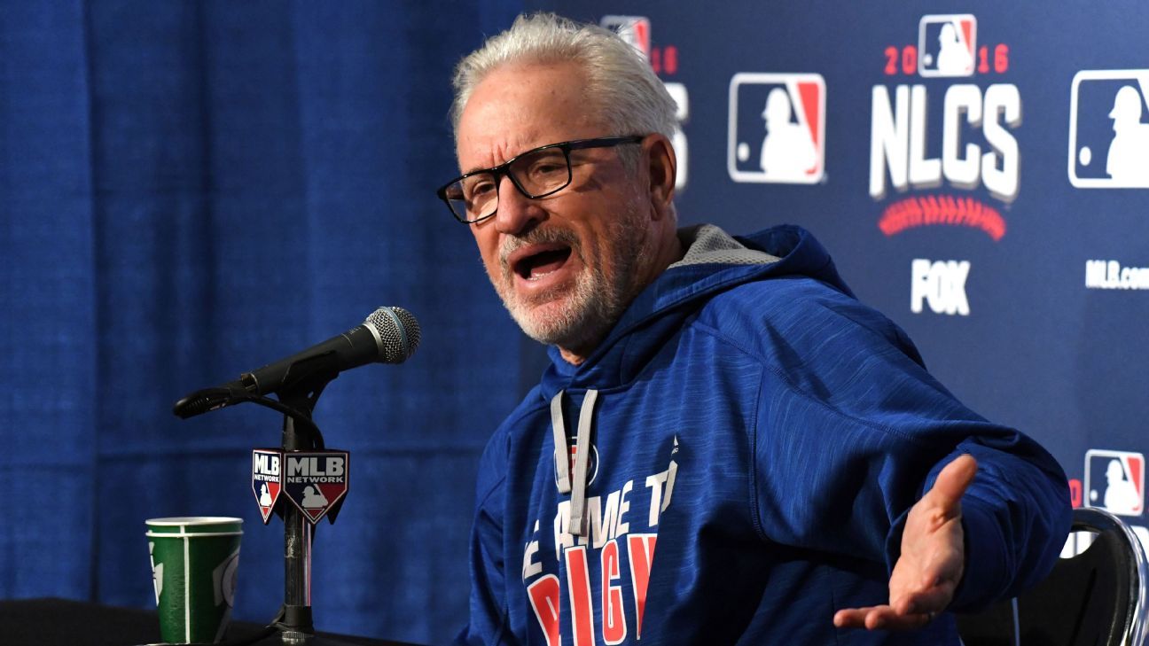 Joe Maddon and the Cubs embrace the expectations - ESPN